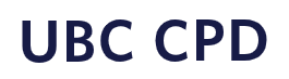Home | UBC CPD